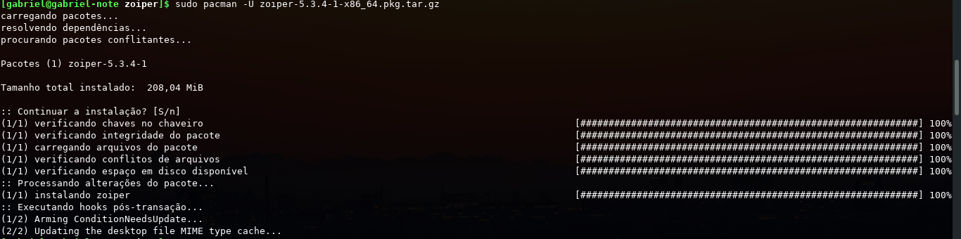 INSTALANDO PROGRAMAS DO AUR - ARCHLINUX - BFNETWORKS